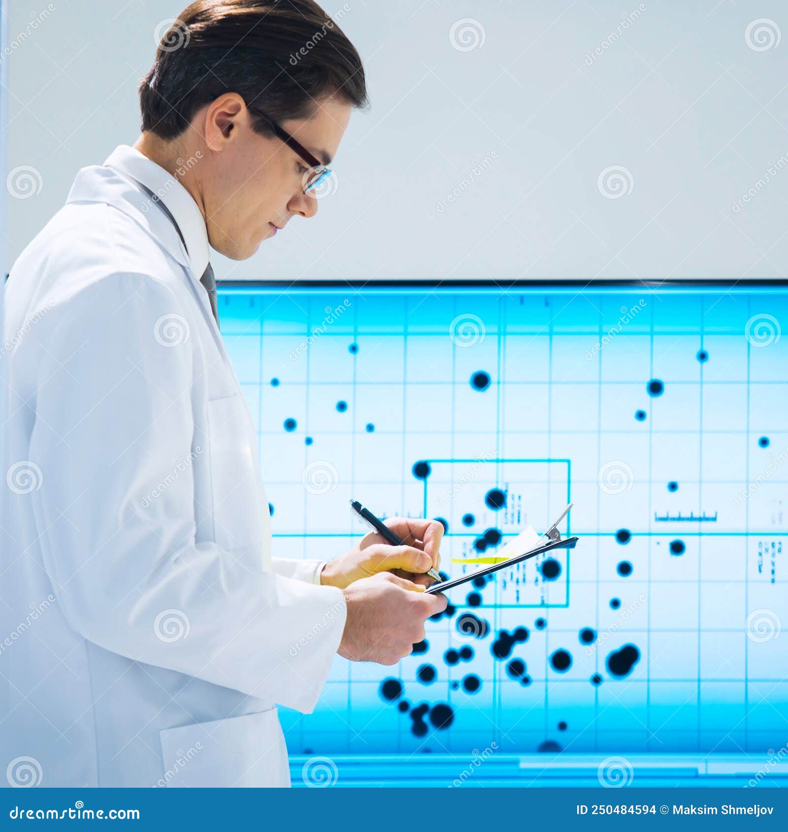 Monkeypox Research Laboratory. Professional Workers Of A Modern ...