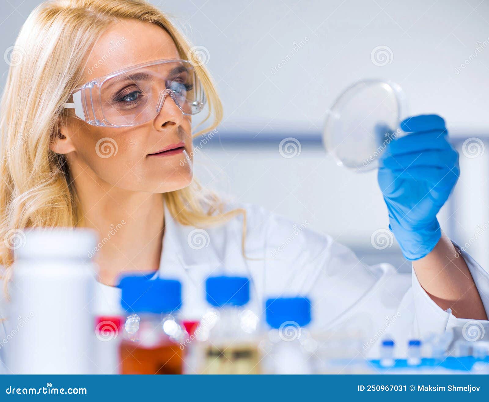 Monkeypox Research Laboratory. Professional Workers Of A Modern ...