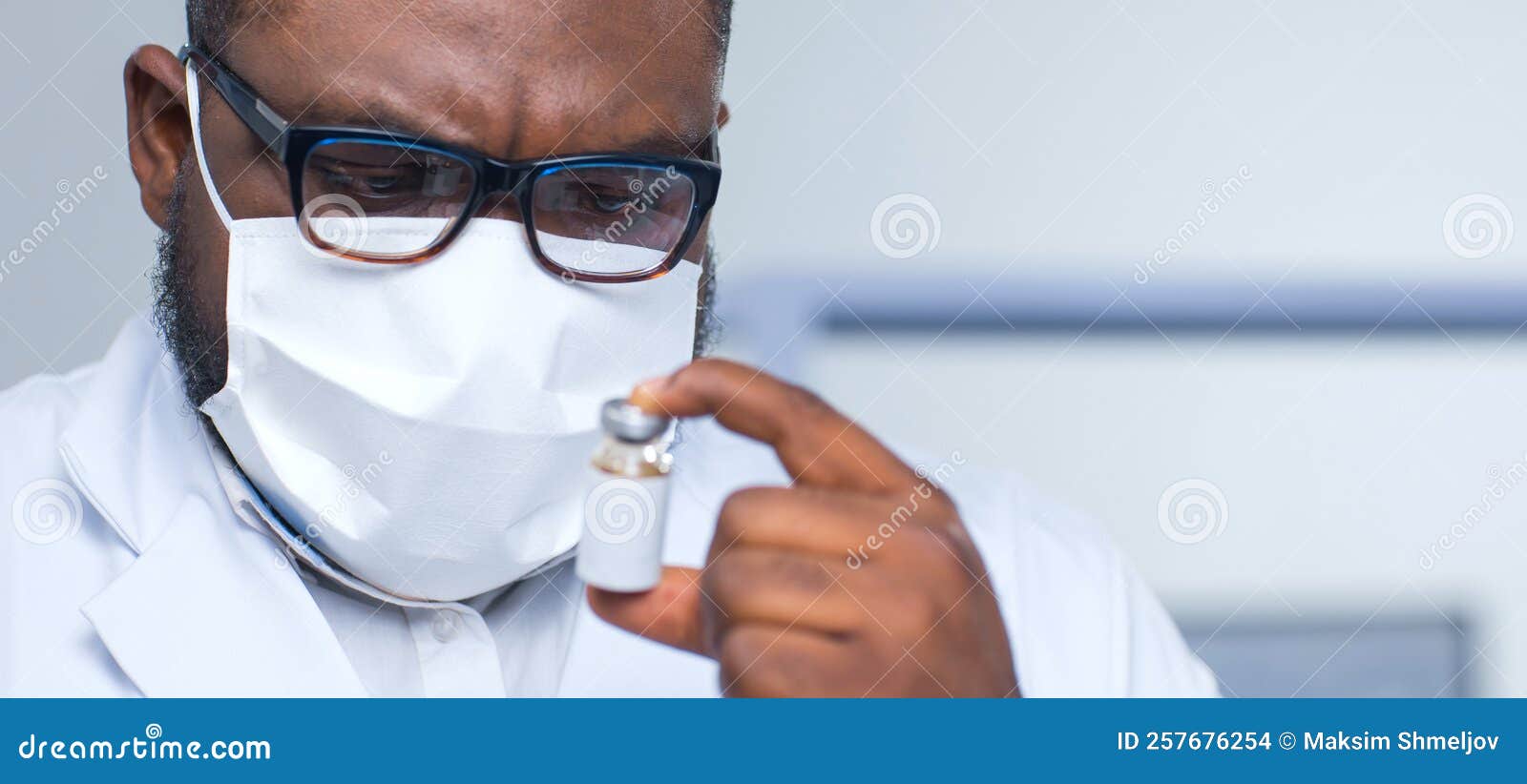 Monkeypox Research Laboratory. Professional Workers of a Modern ...