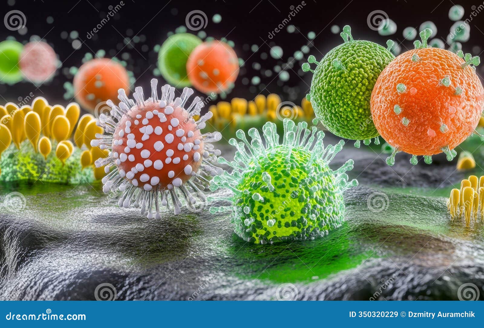 Monkeypox, Seen Under a Microscope, is a Disease Caused by a Virus ...