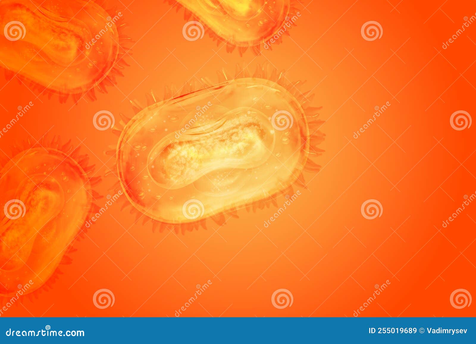 Monkeypox Virus Model. Concept of Searching for Antibodies To Monkeypox ...