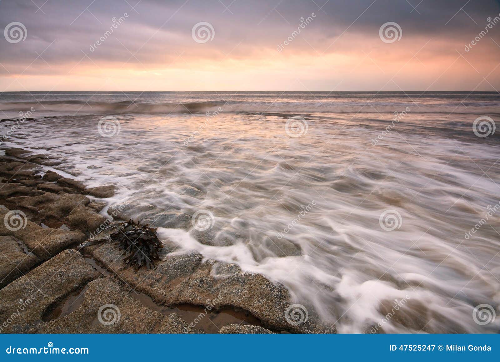 Monknash beach, Wales, UK. stock image. Image of evening - 47525247