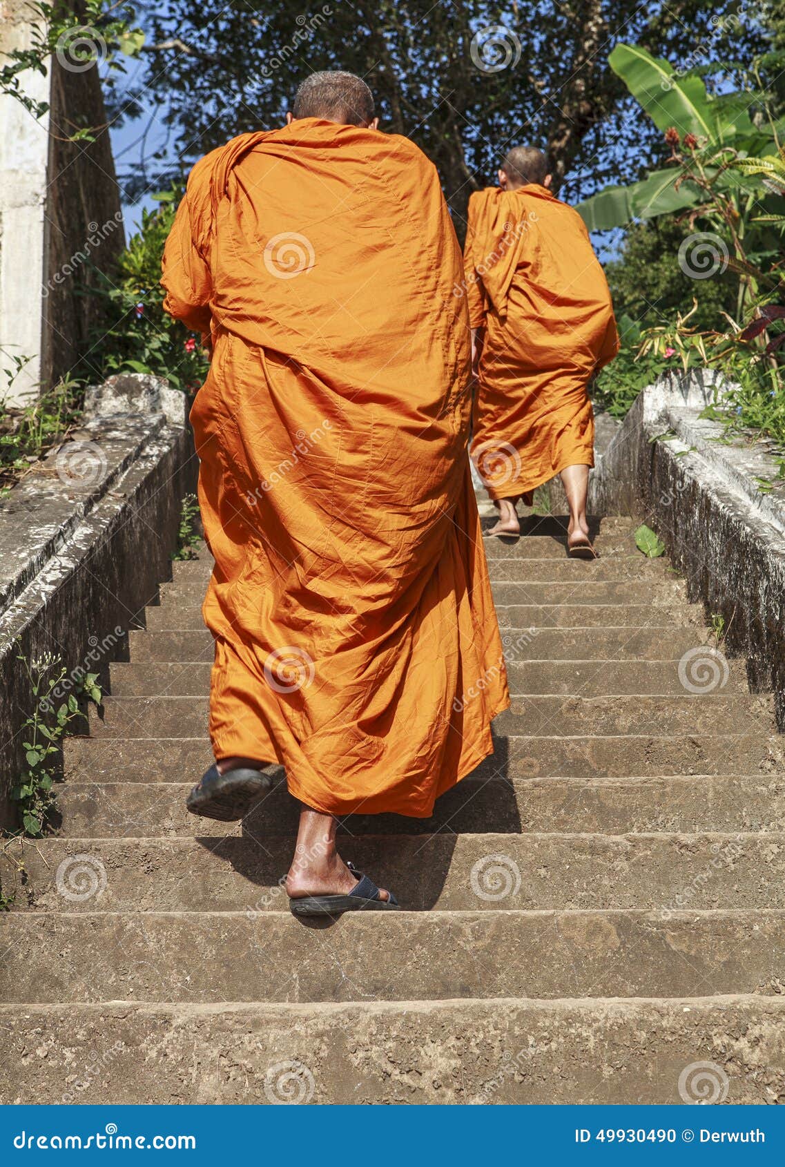 Monks in laos editorial image. Image of buddhism, religion - 49930490