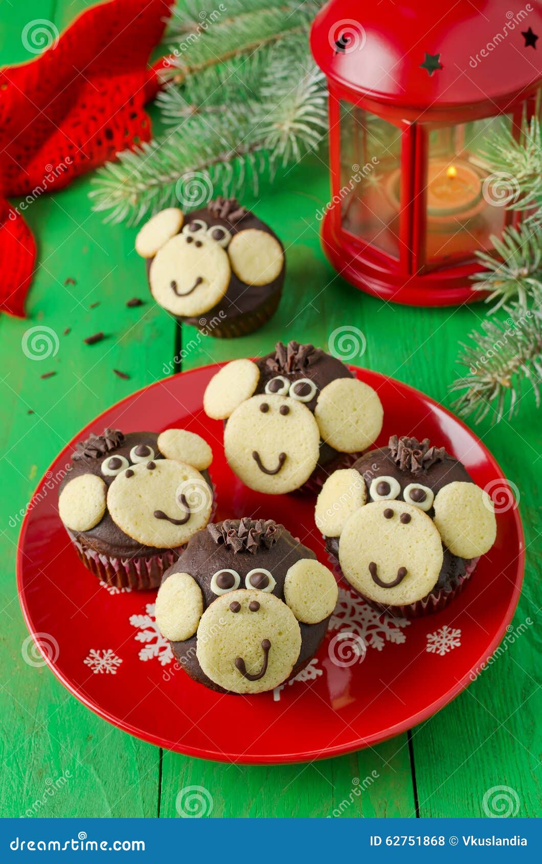 Mono De Los Molletes Del Chocolate Foto de archivo - Imagen de ...