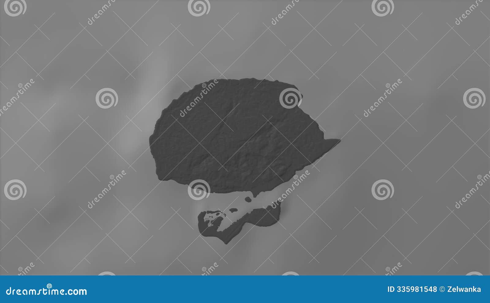 Rob Roy Island. Solomon Islands. Location Diagram. Yellow Royalty-Free ...