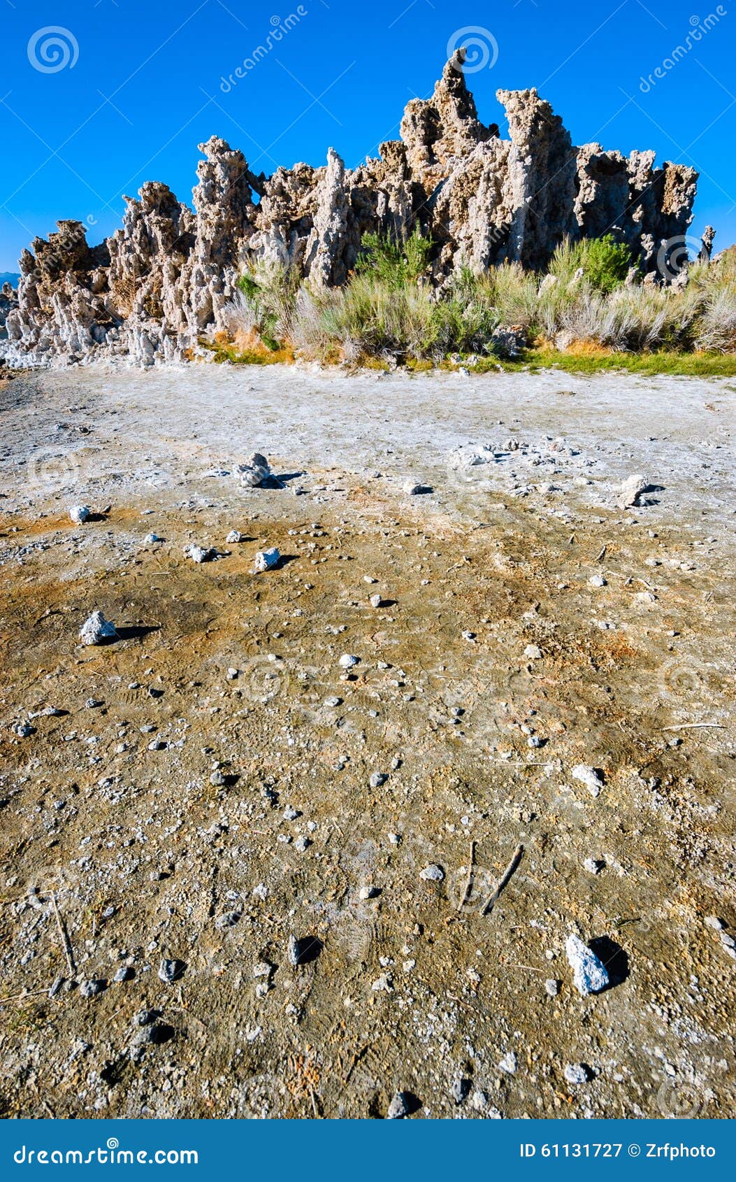 Mono Lake stock image. Image of attraction, alkaline - 61131727