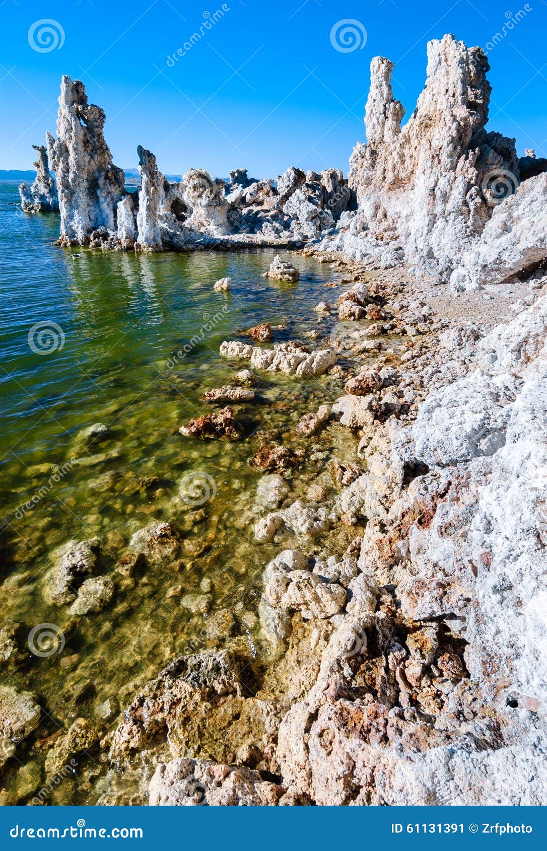 Mono Lake stock image. Image of landscape, geology, salt - 61131391