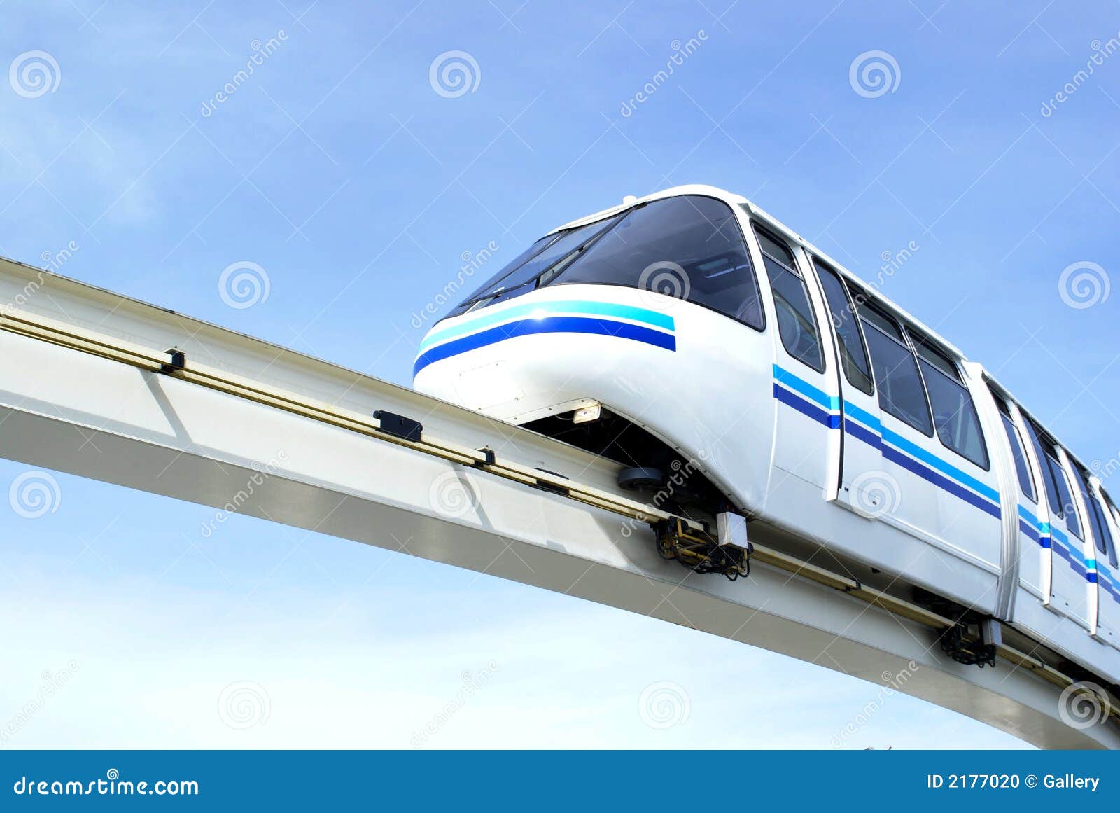 Mono Rail Stock Photo - Image: 2177020