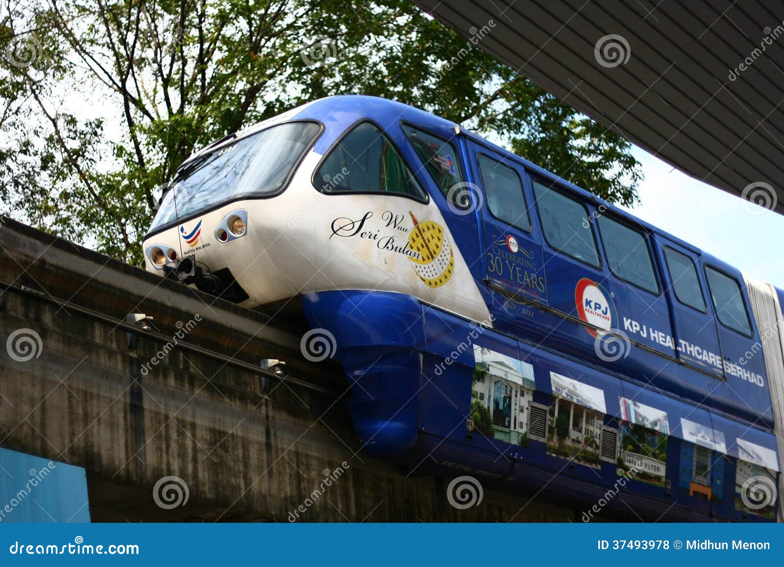 Mono Rail in Kuala Lumpur Malaysia Editorial Stock Photo - Image of ...