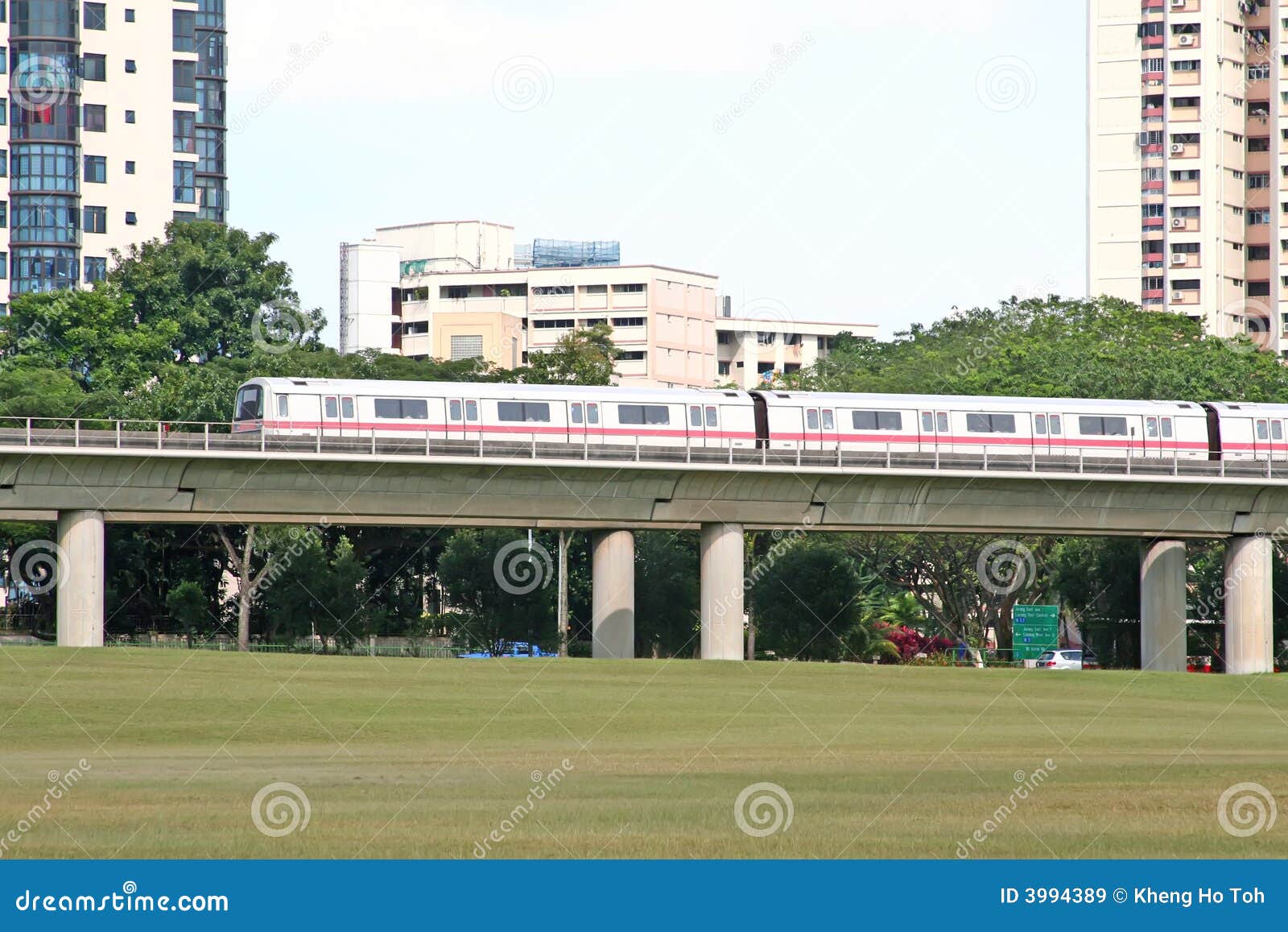 Mono Rail Transit stock image. Image of travel, transit - 3994389