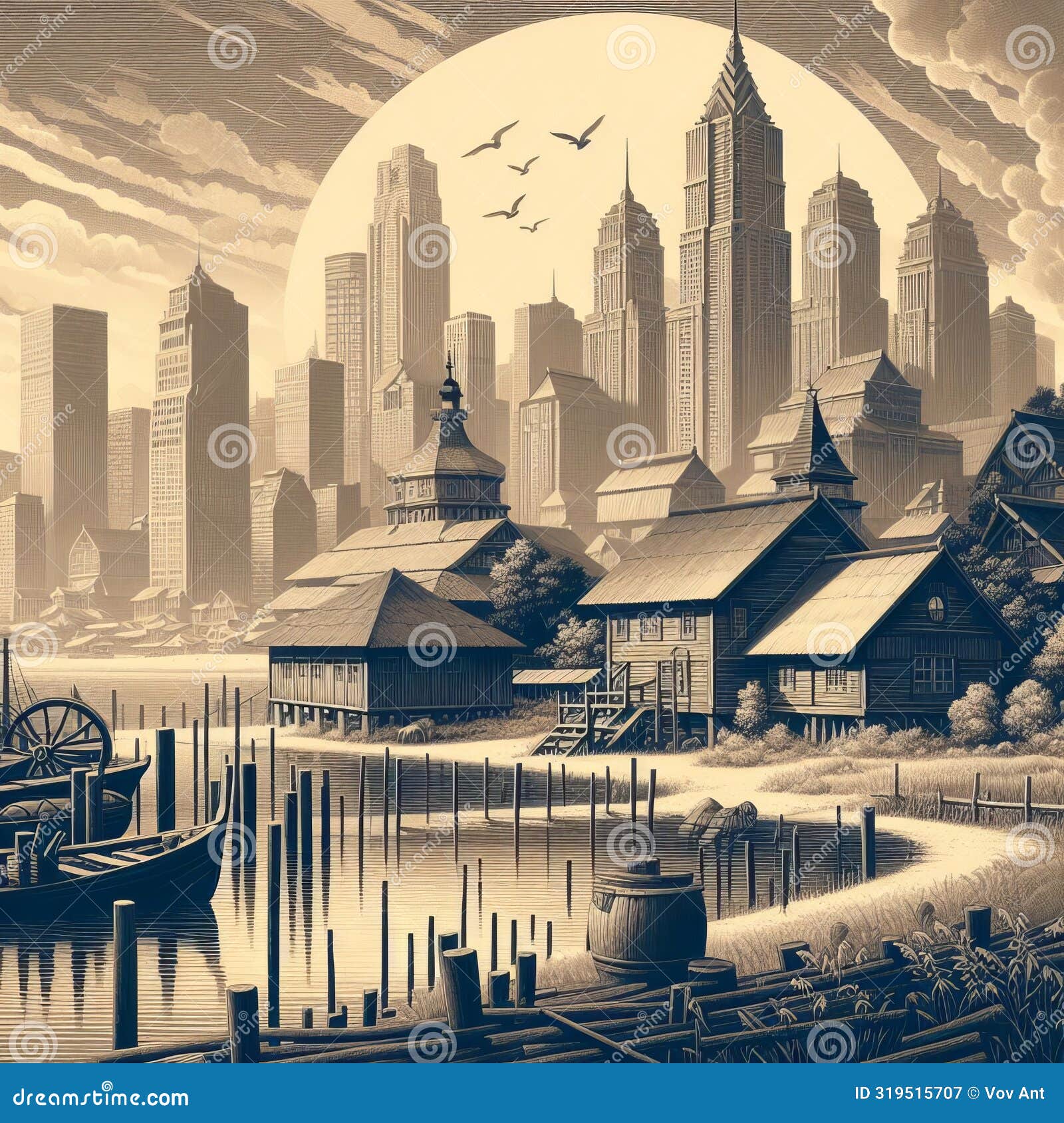 70 26. Monochromatic Drawing_ a Drawing Created Using only Ne C Stock ...