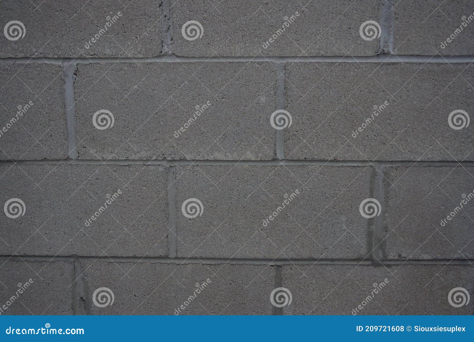 Bare Gray Blocks of a Cinderblock Wall Stock Photo - Image of ...