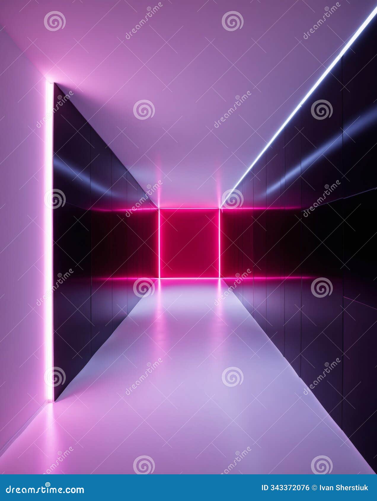 Monochromatic Neon Background with Varying Shades of a Single Neon ...