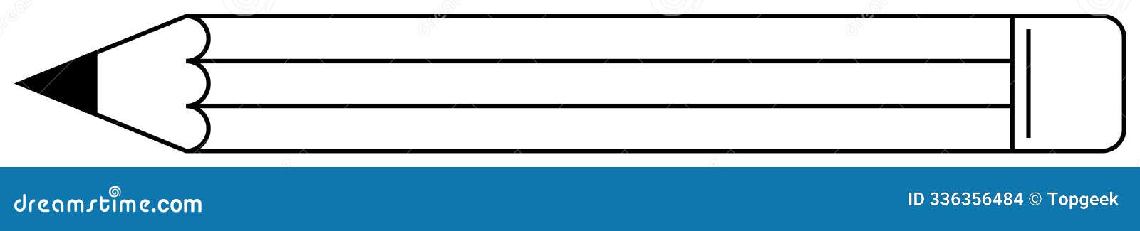 Monochromatic Outline of a Simple Triangular Pencil with Straight ...