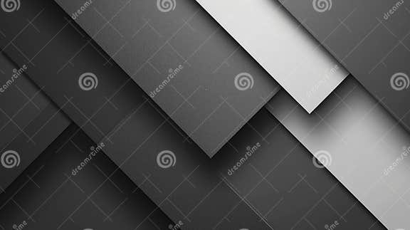 Monochromatic Rectangular Panel Overlap Minimalist Geometric Design ...