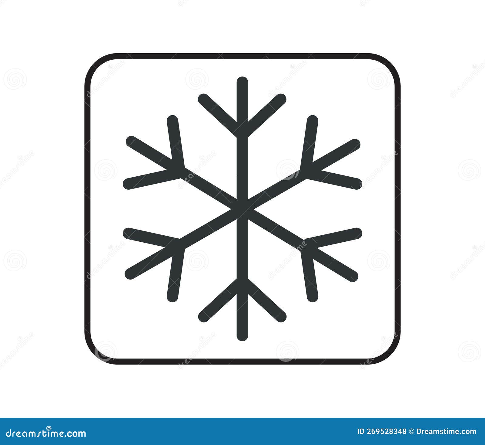 Safe For Use On Freezer Icon , Safe For Use On Freezer Symbol. Storage ...