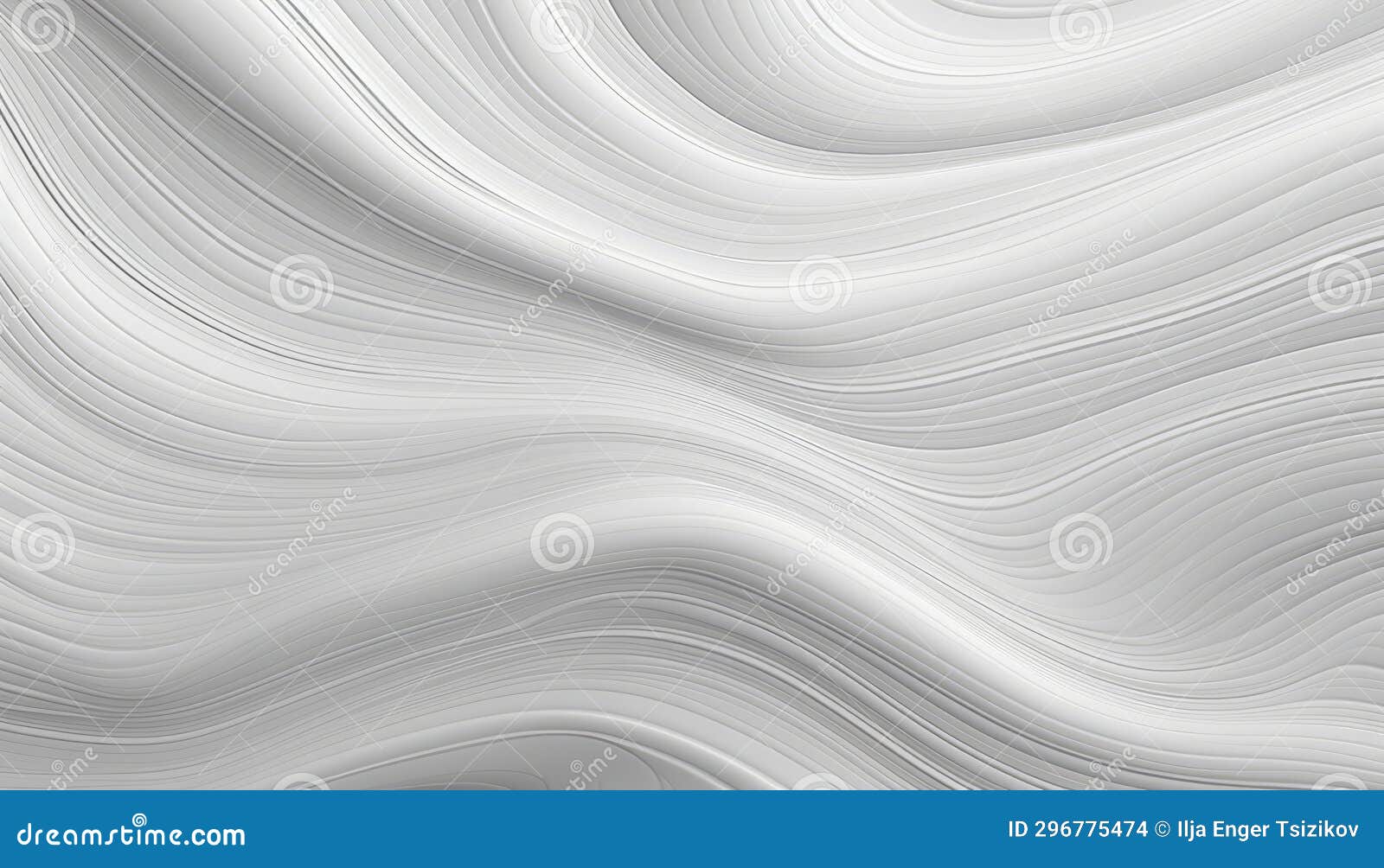 Monochromatic White Wave Texture Pattern Background for Modern Design ...