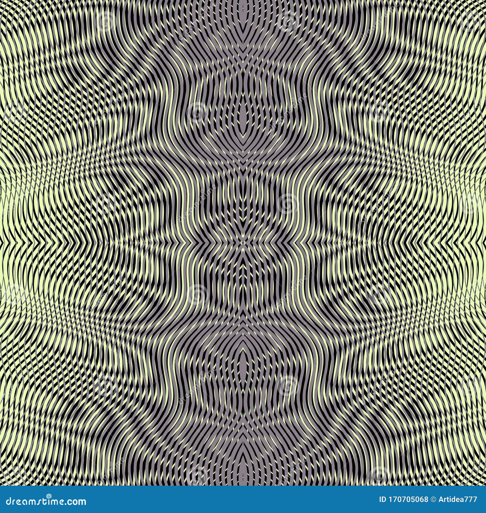 Monochrome Abstract Geometric Seamless Pattern Stock Illustration