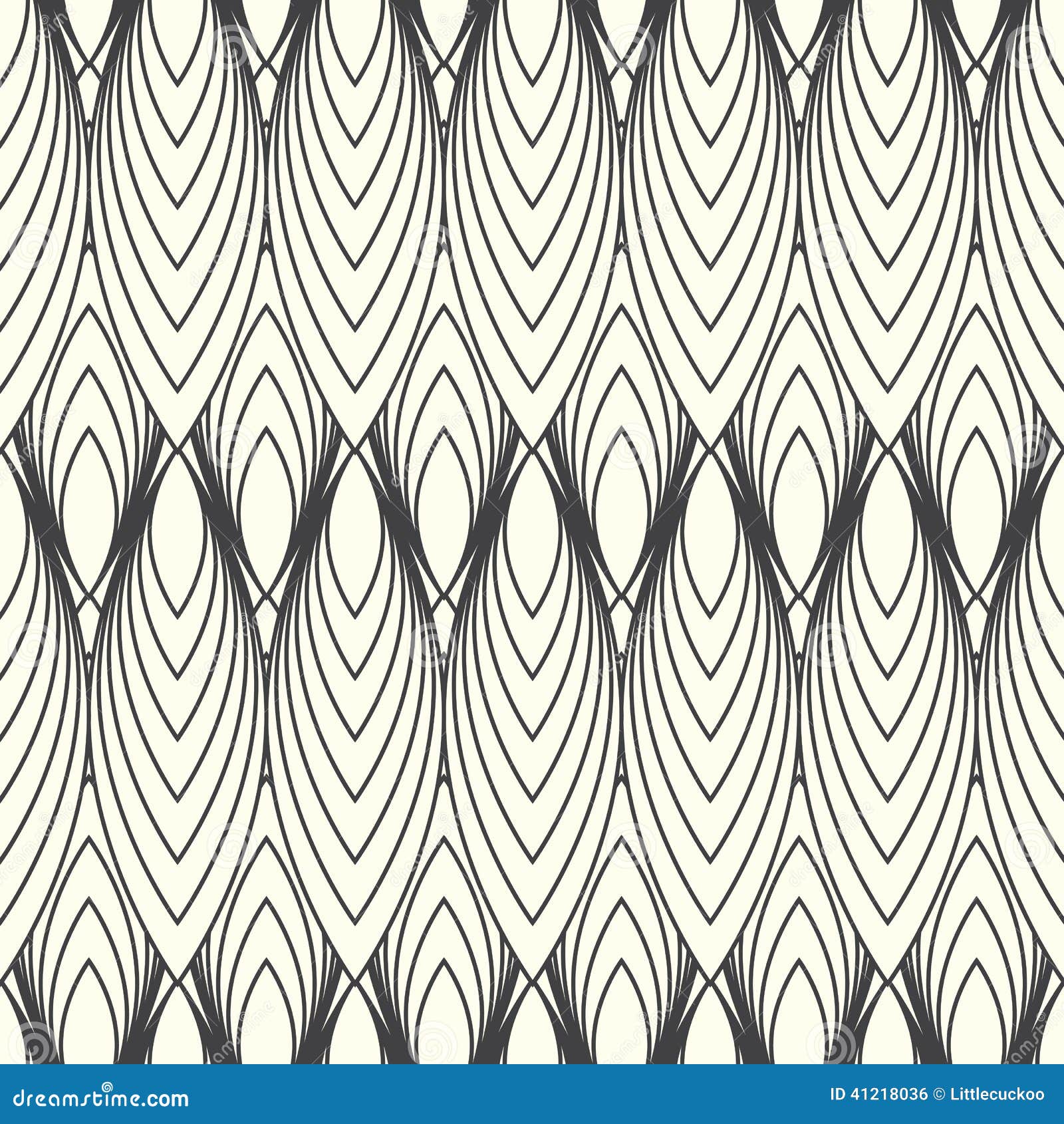 Monochrome Abstract Pattern Stock Vector - Illustration of geometric ...