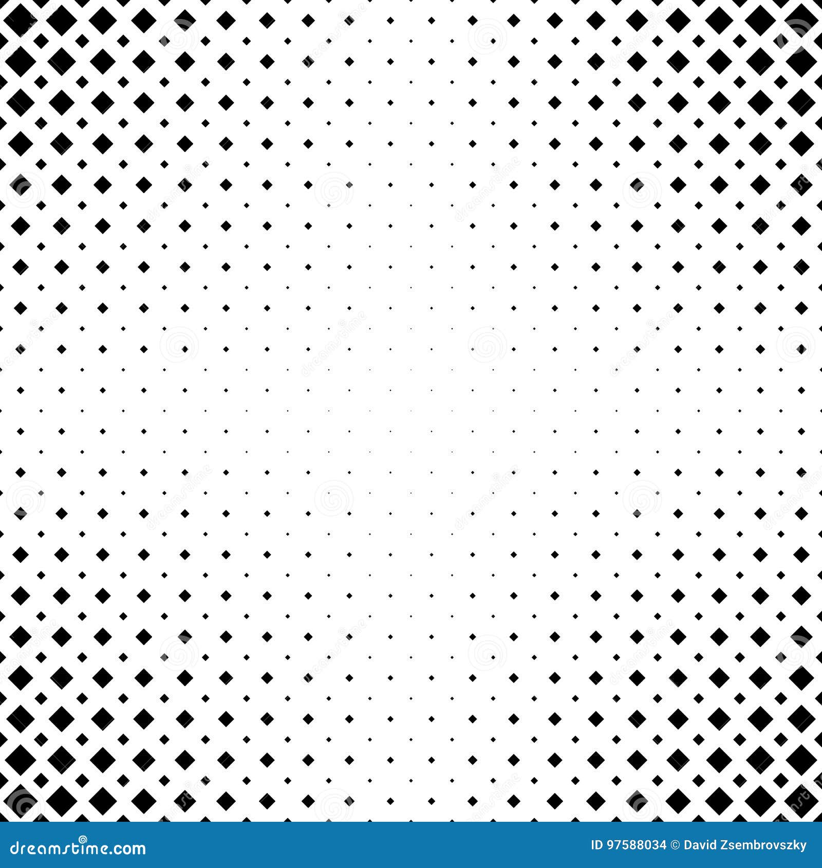 Monochrome Abstract Square Pattern Background Black And White