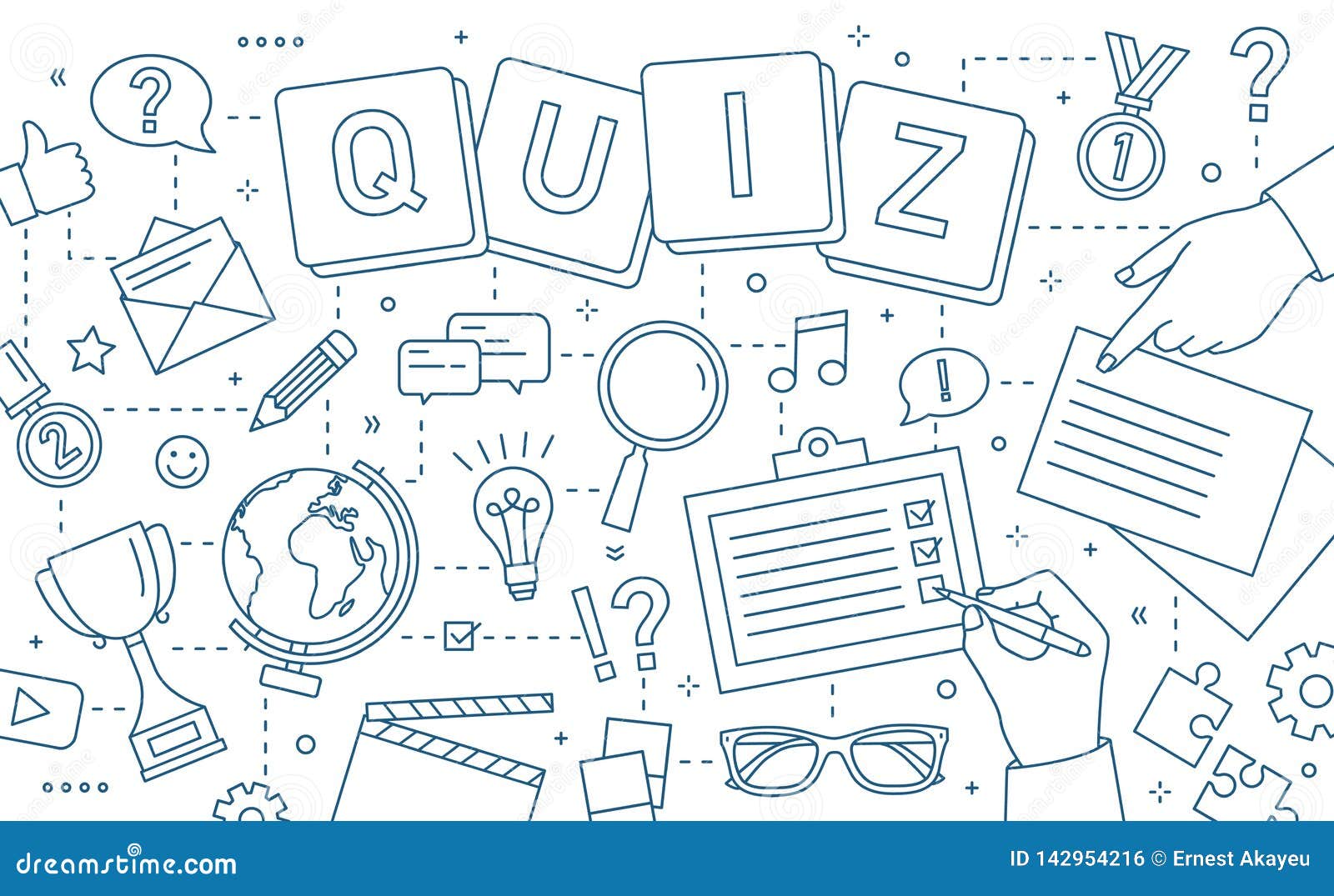 Monochrome Banner Template with Hands of People Solving Puzzle or ...