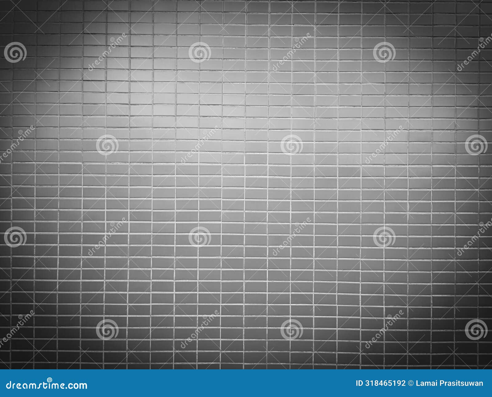Monochrome Block Tiled Wall Background Stock Photo - Image of smooth ...