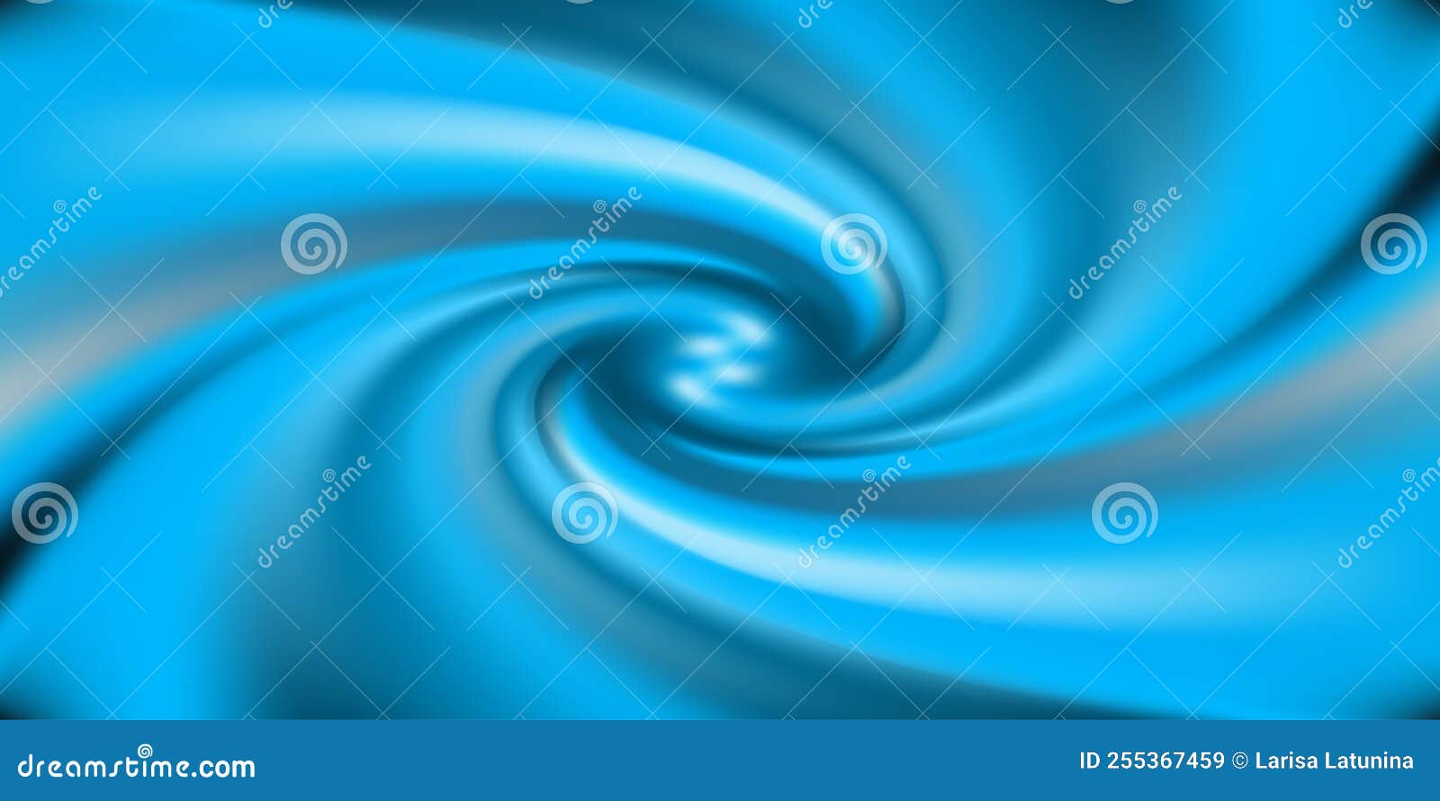 Monochrome Blue Vector Illustration. Stock Vector - Illustration of ...