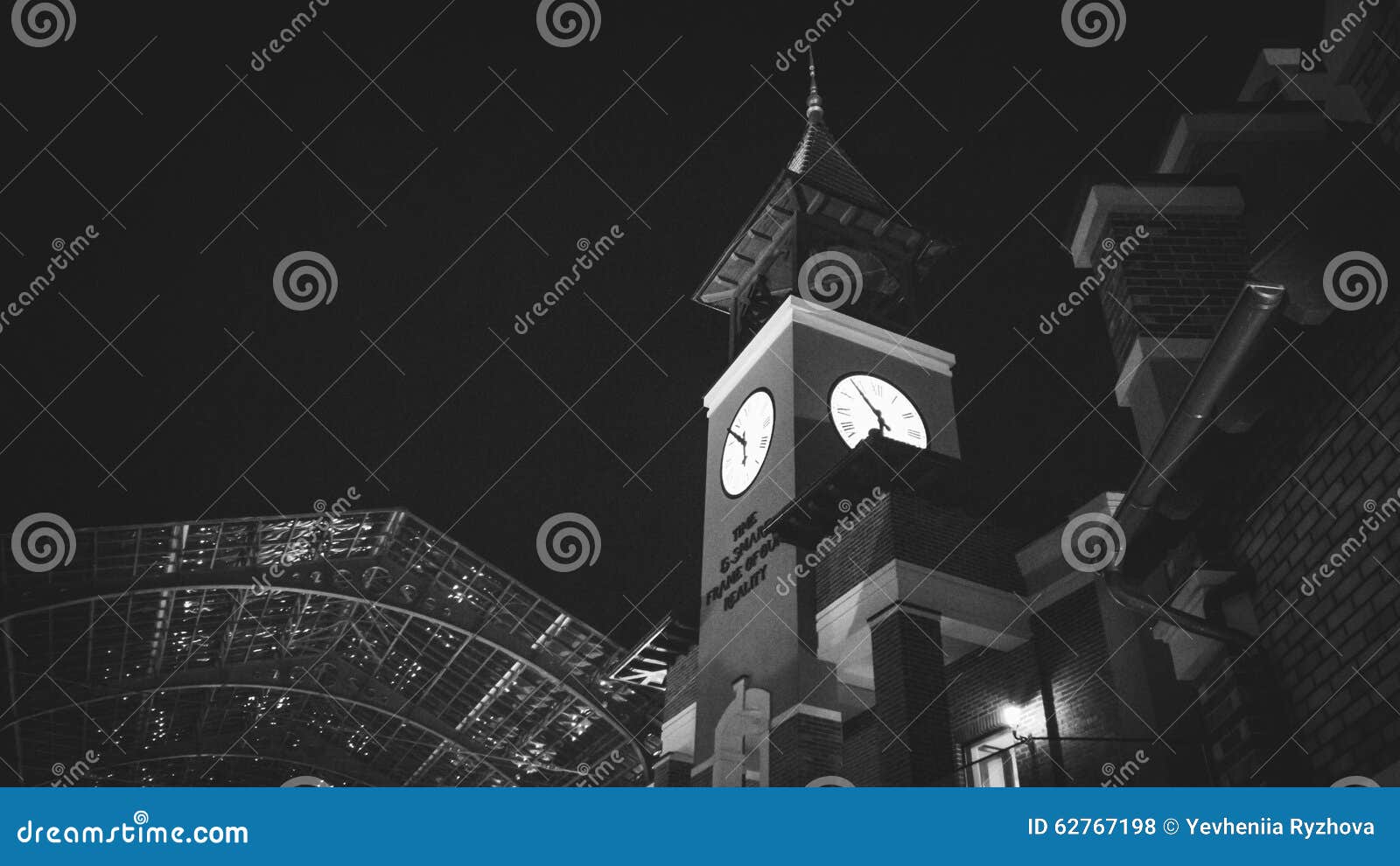 Red Brick Clock Tower Called Torre Monumental Former Torre De Los ...