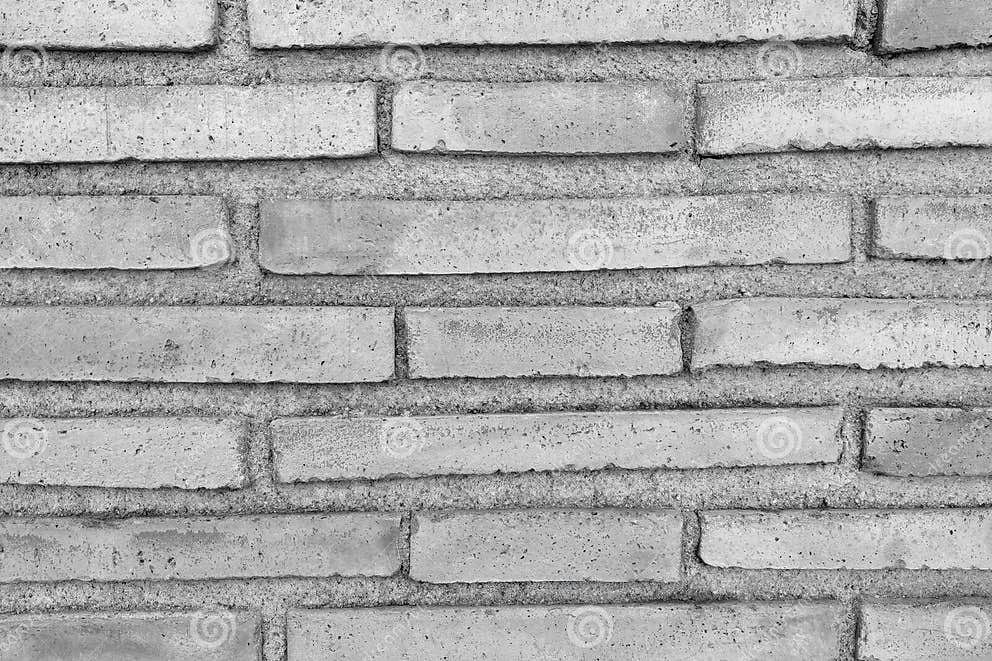 Monochrome Brick Wall Texture for Architectural and Design Projects ...