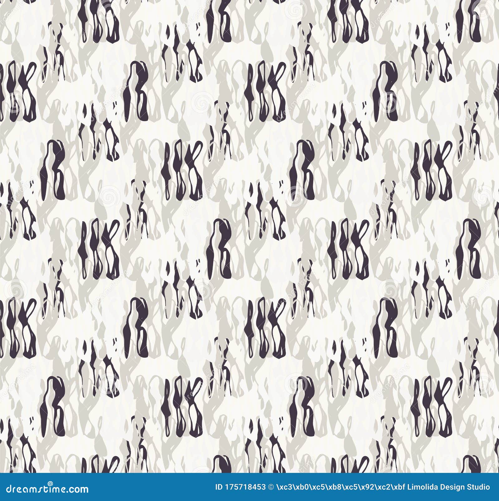 Monochrome Broken Glitch Stripe Texture Background. Distressed Diagonal ...