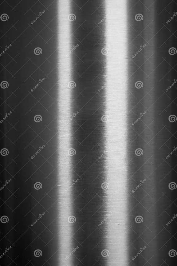 Monochrome Brushed Metal Texture Stock Image - Image of reflective ...
