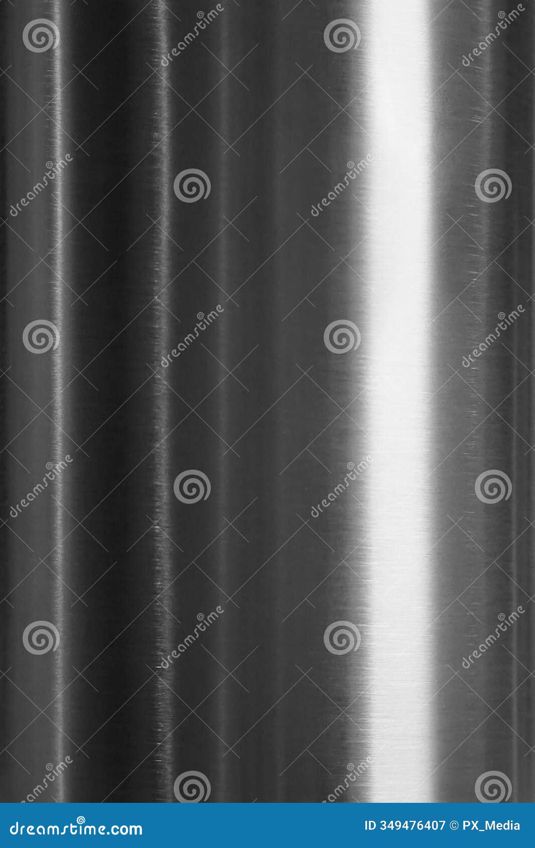 Monochrome Brushed Metal Texture Stock Image - Image of backdrop ...