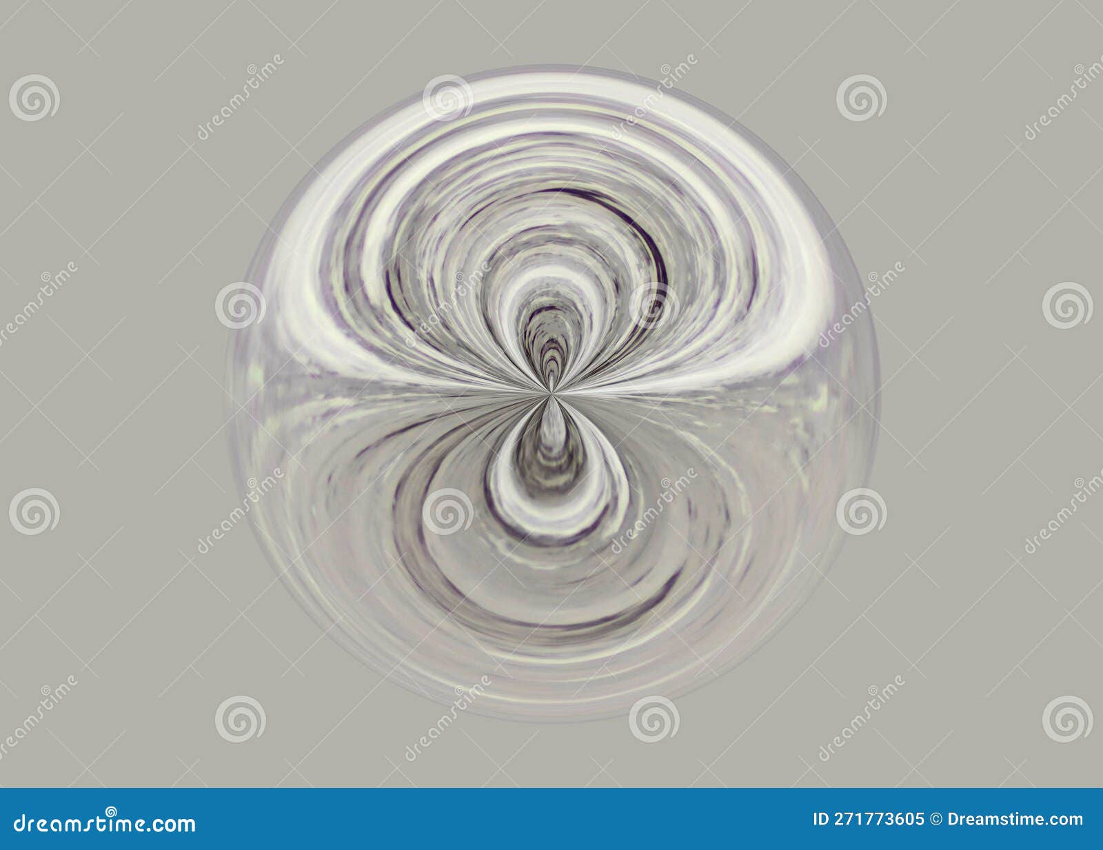 Monochrome Circle Abstract Design with Curved Lines Stock Illustration ...