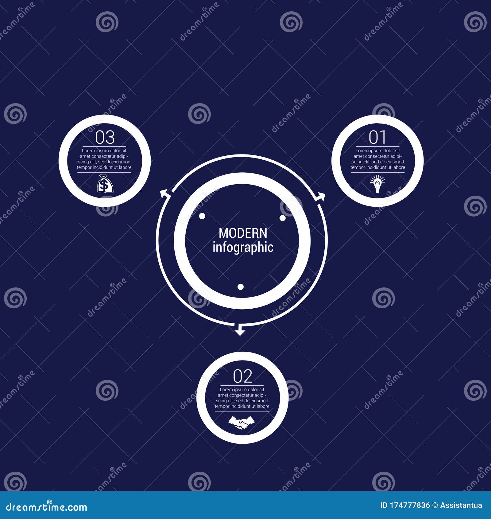 Monochrome Infographic Timeline Royalty-Free Stock Photo ...