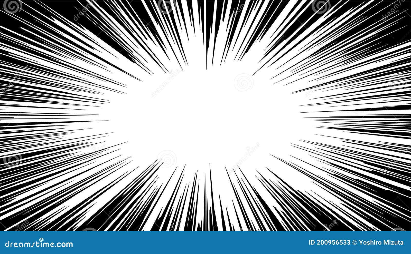 Monochrome Concentrated Line. Vector Flat Illustration Stock Vector ...