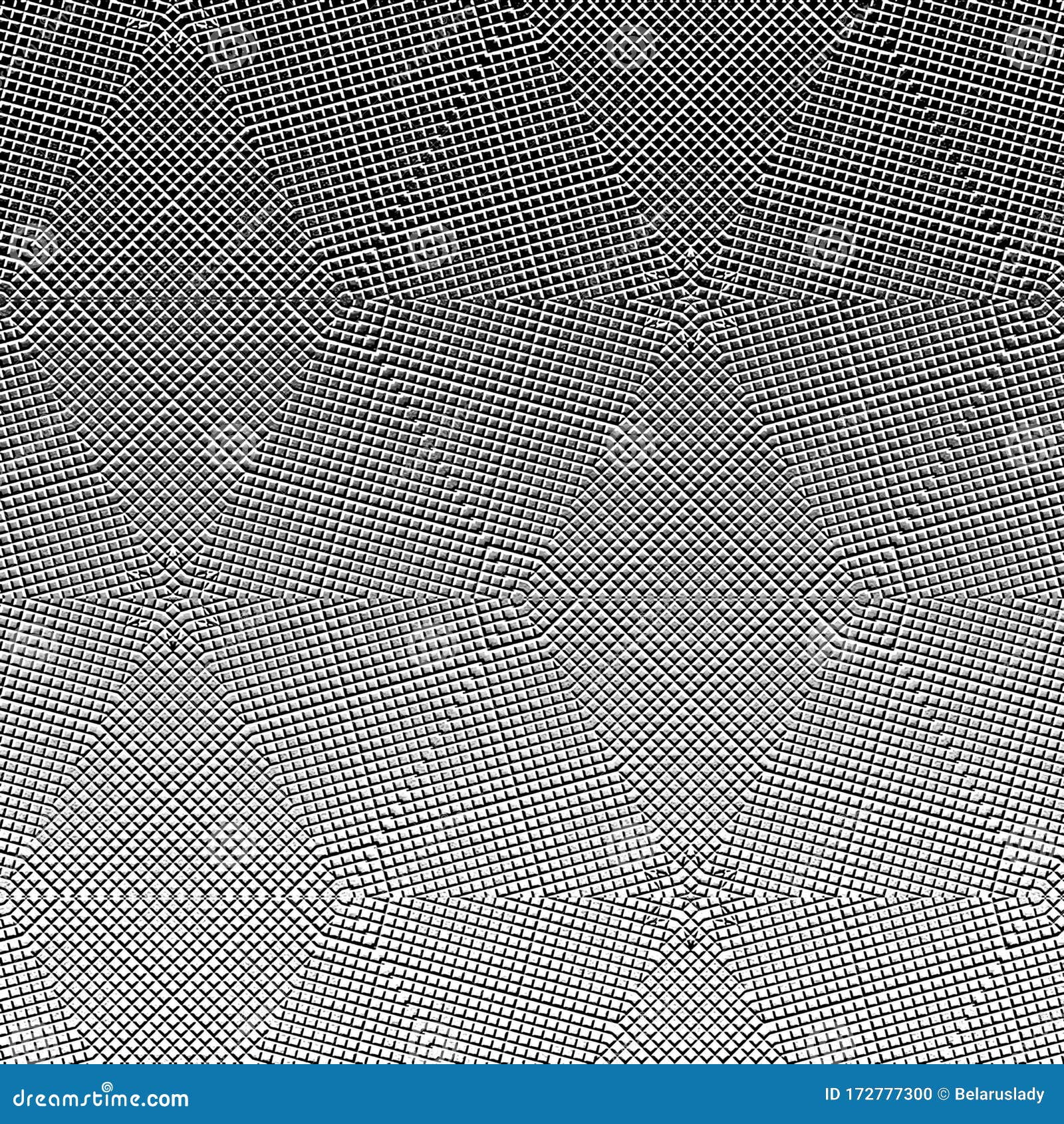 Monochrome Mosaic Continuous Pattern. Modern Stylish Texture. Repeating ...