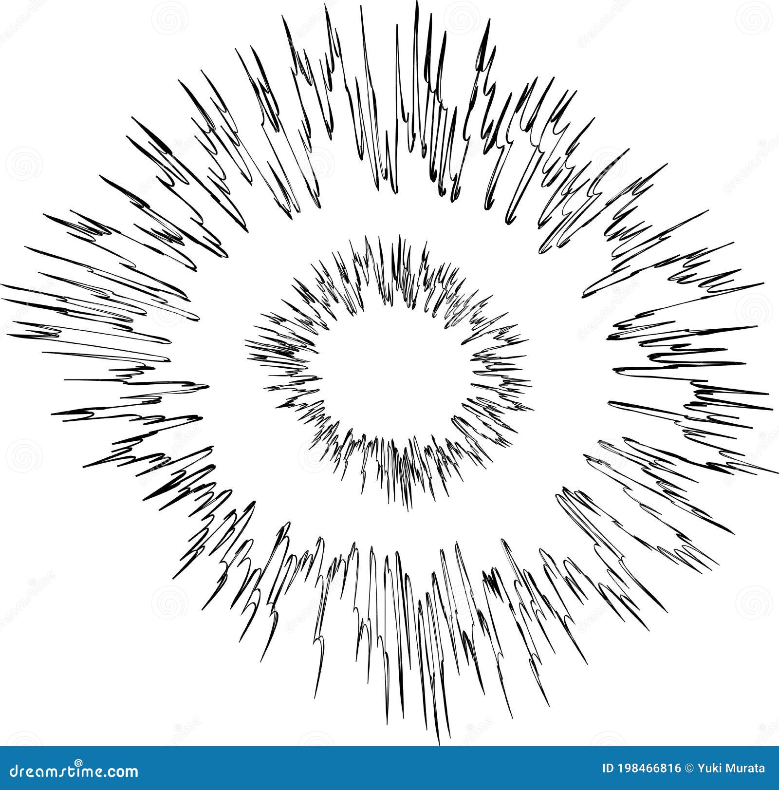 Monochrome Distorted Explosion Stock Vector - Illustration of blast ...