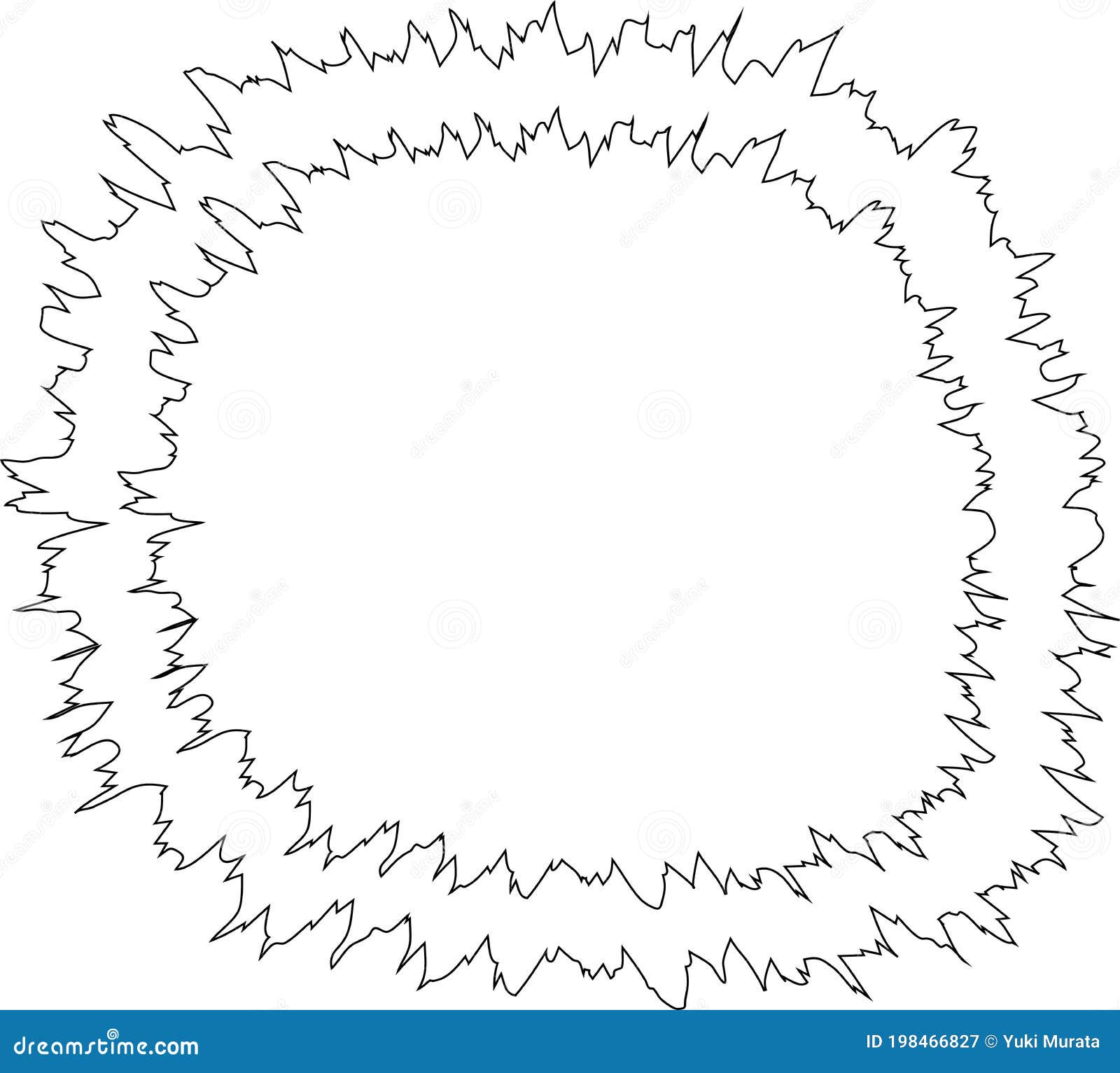 Monochrome Distorted Explosion Stock Vector - Illustration of blank ...