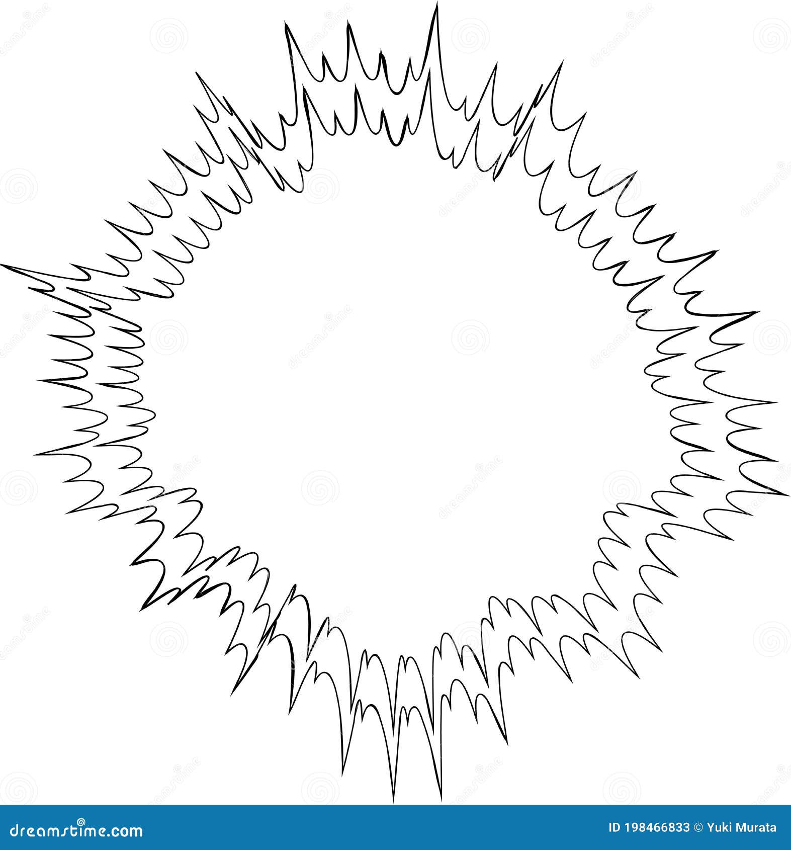 Monochrome Distorted Explosion Stock Vector - Illustration of cartoon ...