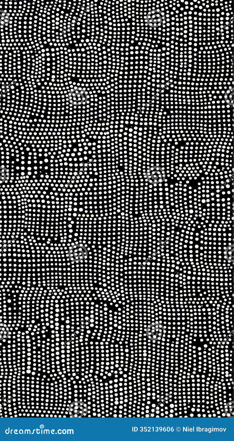 Monochrome Dot Pattern Abstract Texture Background Design Stock Photo ...