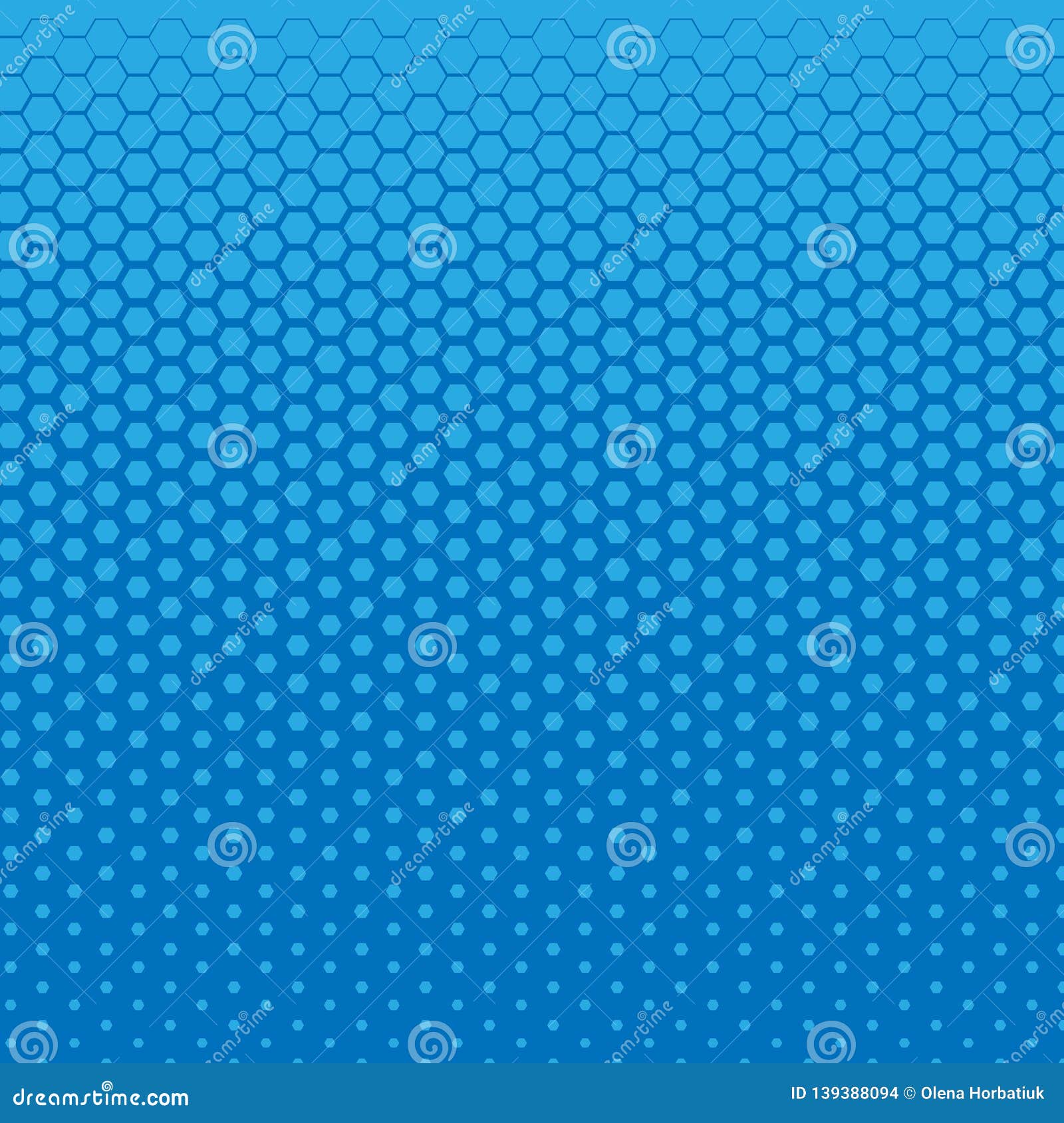 Monochrome Dots Background. Blue Color. Abstract Fade Backdrop. Vintage ...