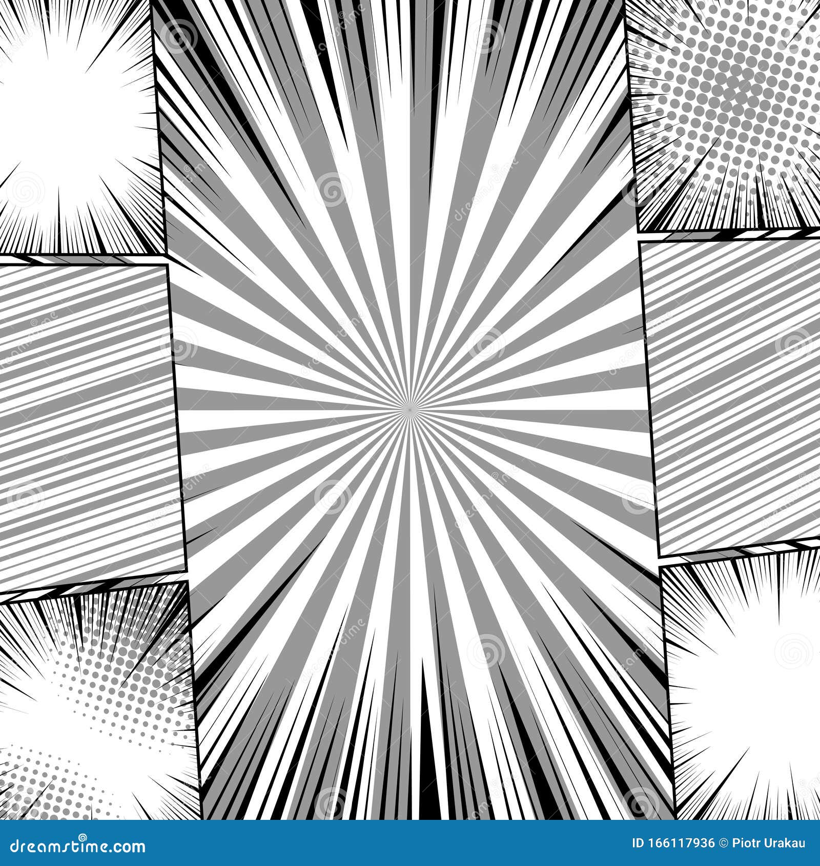 Monochrome Elegant Explosive Concept Stock Vector - Illustration of ...