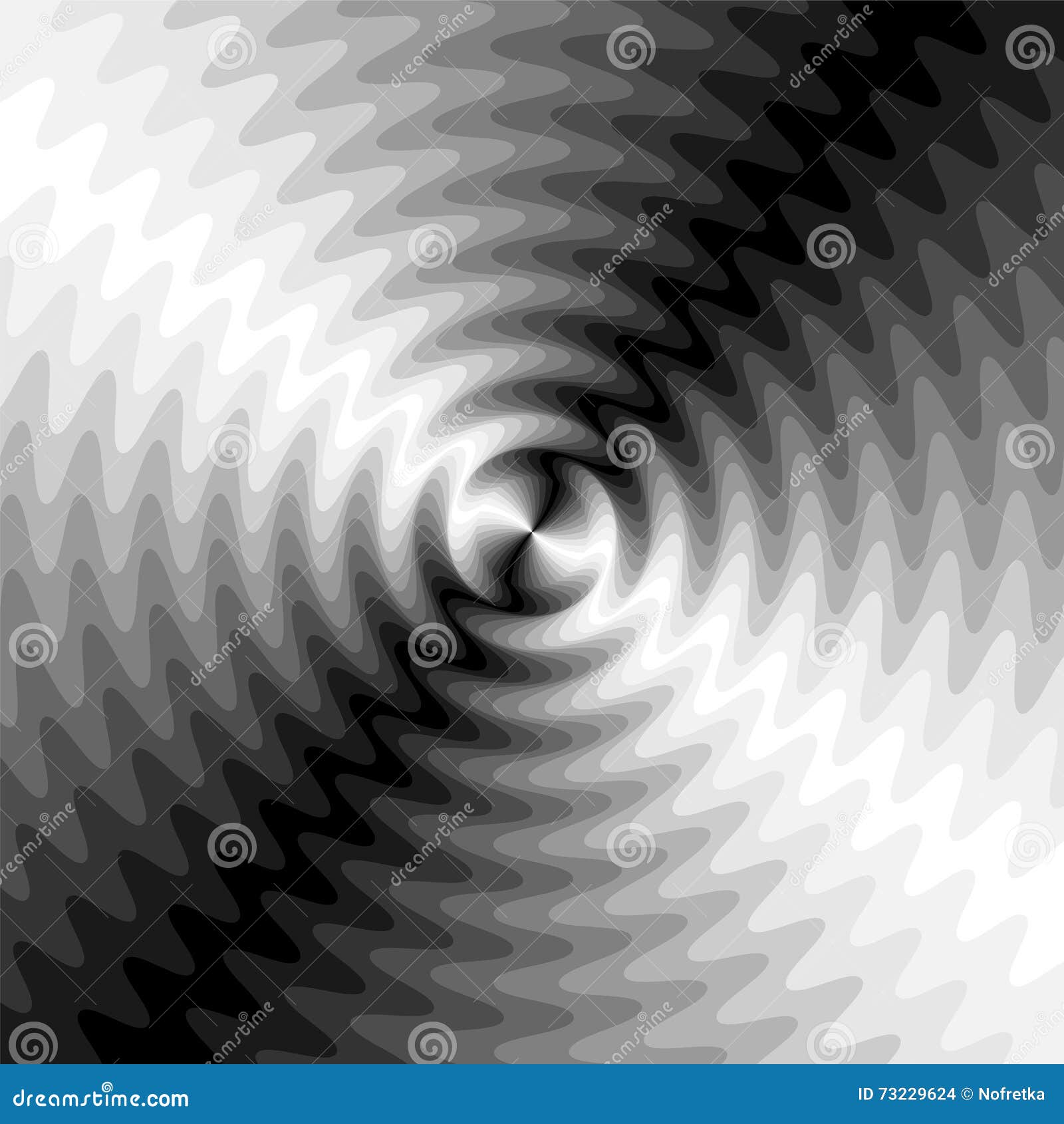 Monochrome Expanding Waves Intersect in the Center. Optical Volume ...