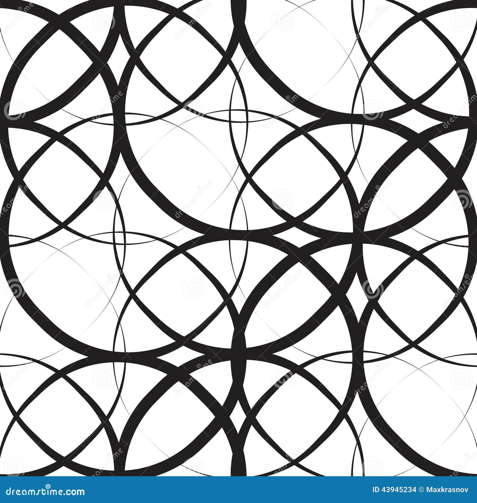 Monochrome Geometric Pattern Stock Vector - Illustration of abstract ...