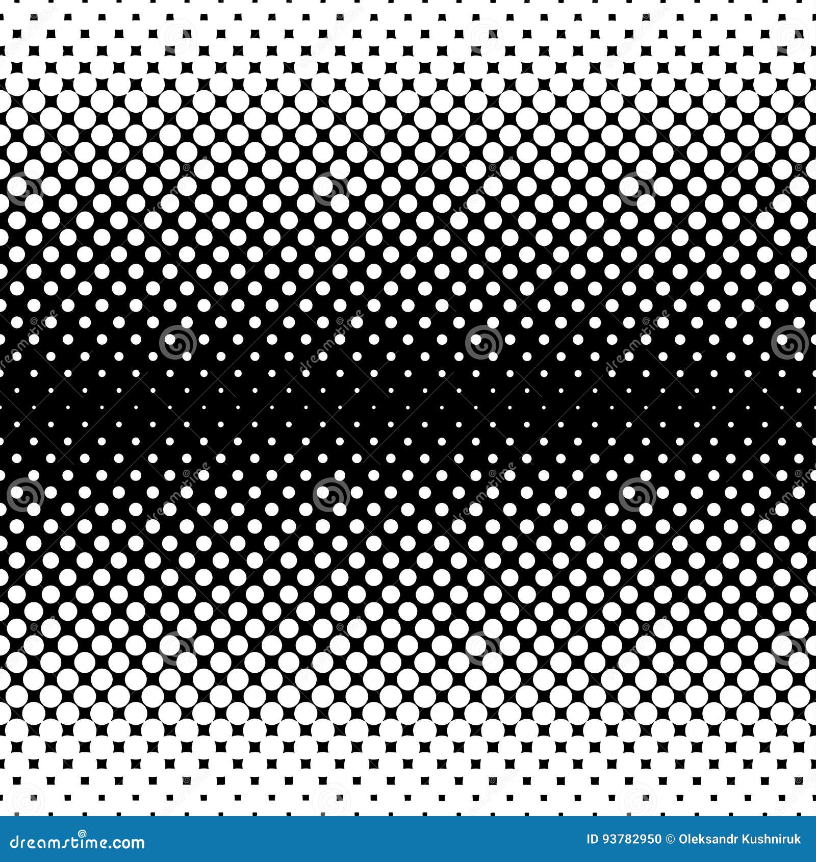 Monochrome Halftone Abstract Background Stock Vector - Illustration of ...