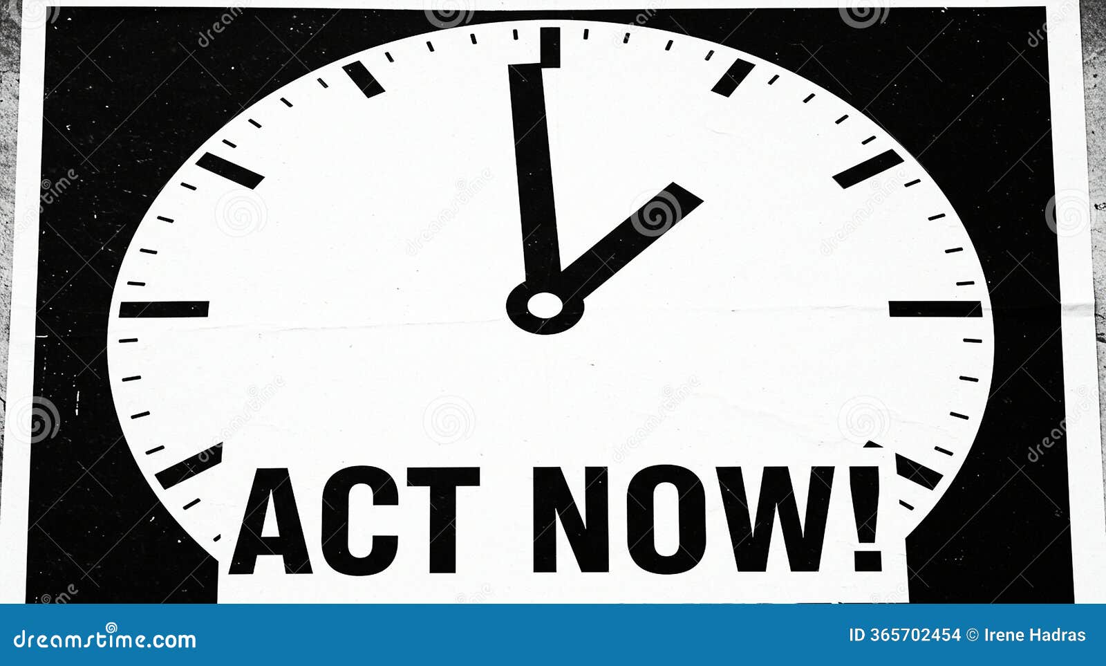 A Large Clock Face On An Old, Foreboding Stone Building At Night Stock ...