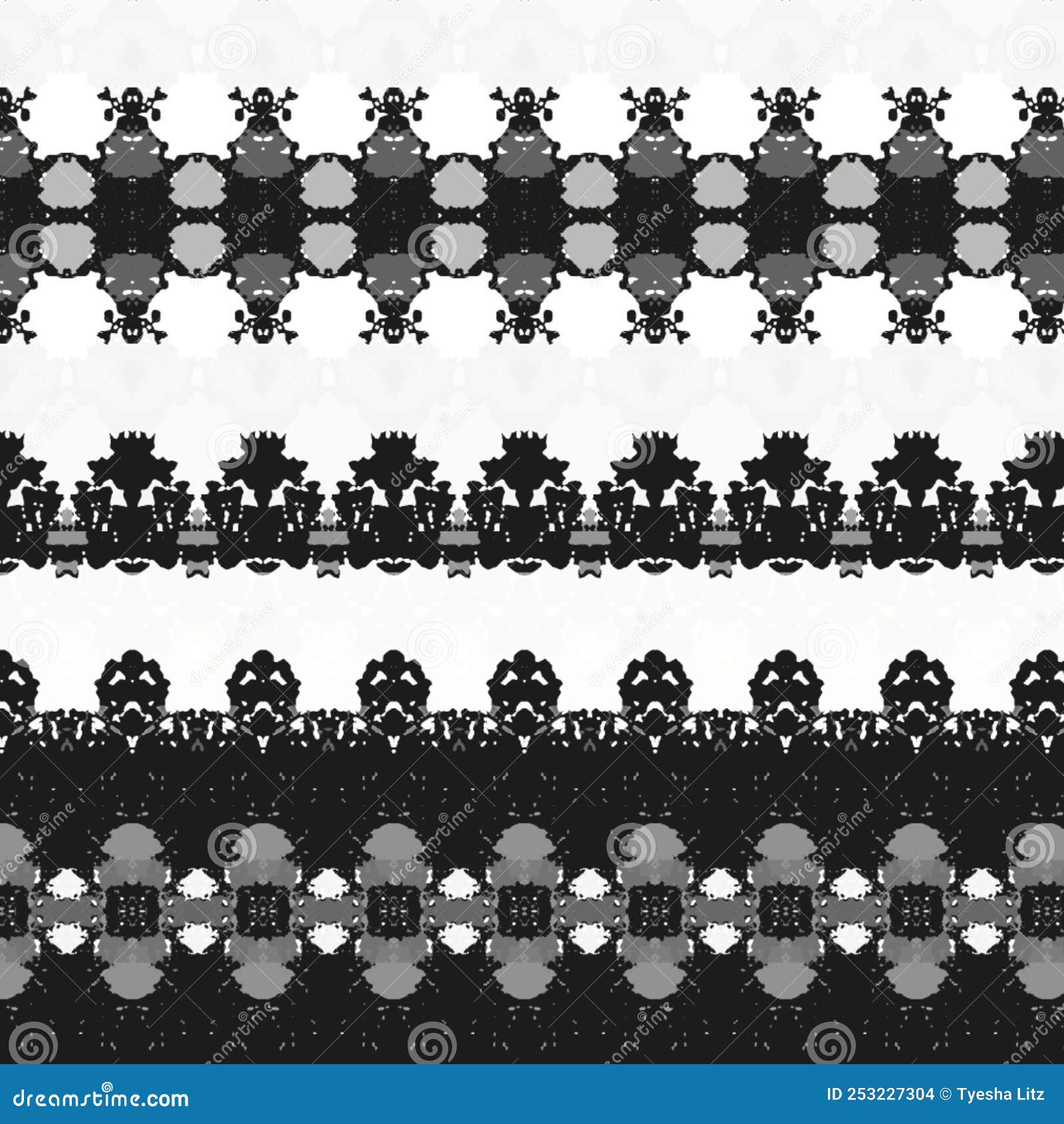 Monochrome lacey pattern stock vector. Illustration of brand - 253227304