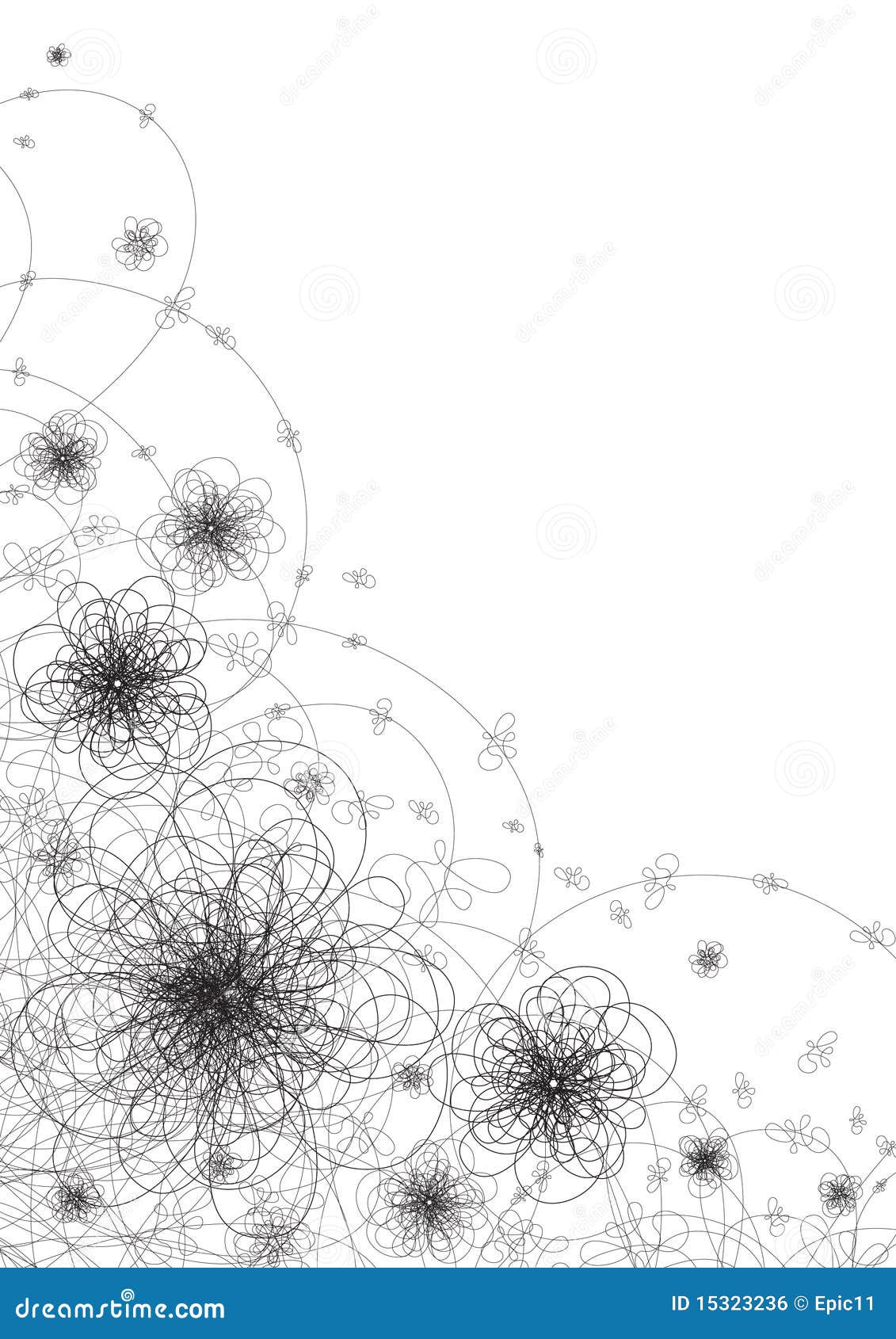 Monochrome mess stock vector. Illustration of bend, circle - 15323236