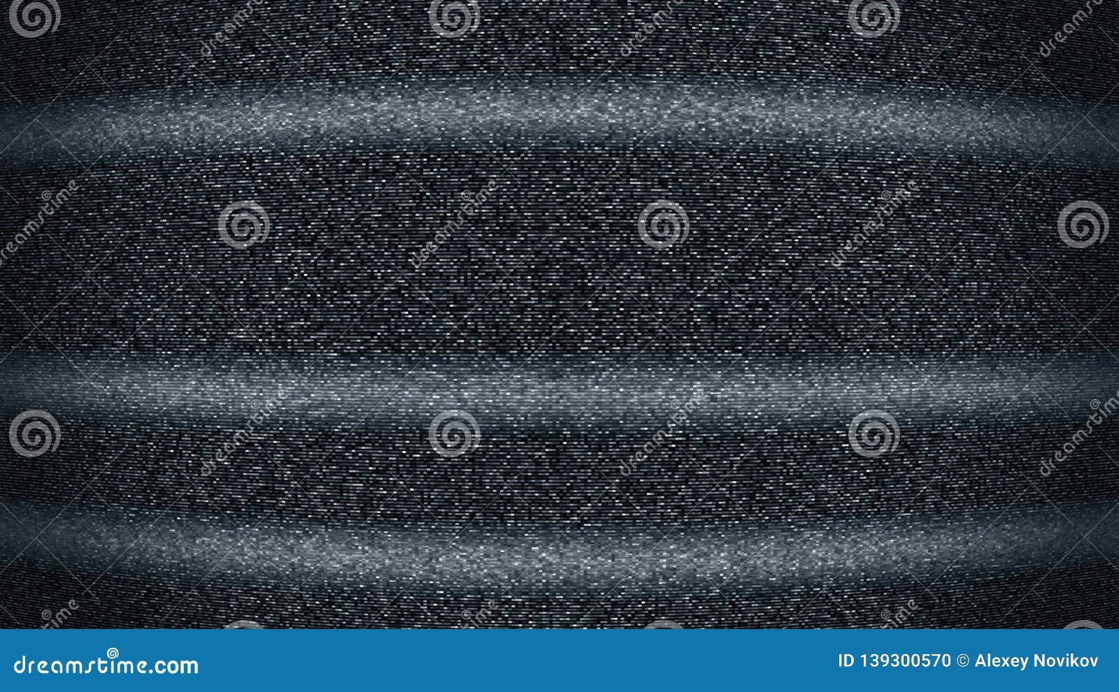 Monochrome Noise on the Screen Illustration Stock Photo - Image of ...