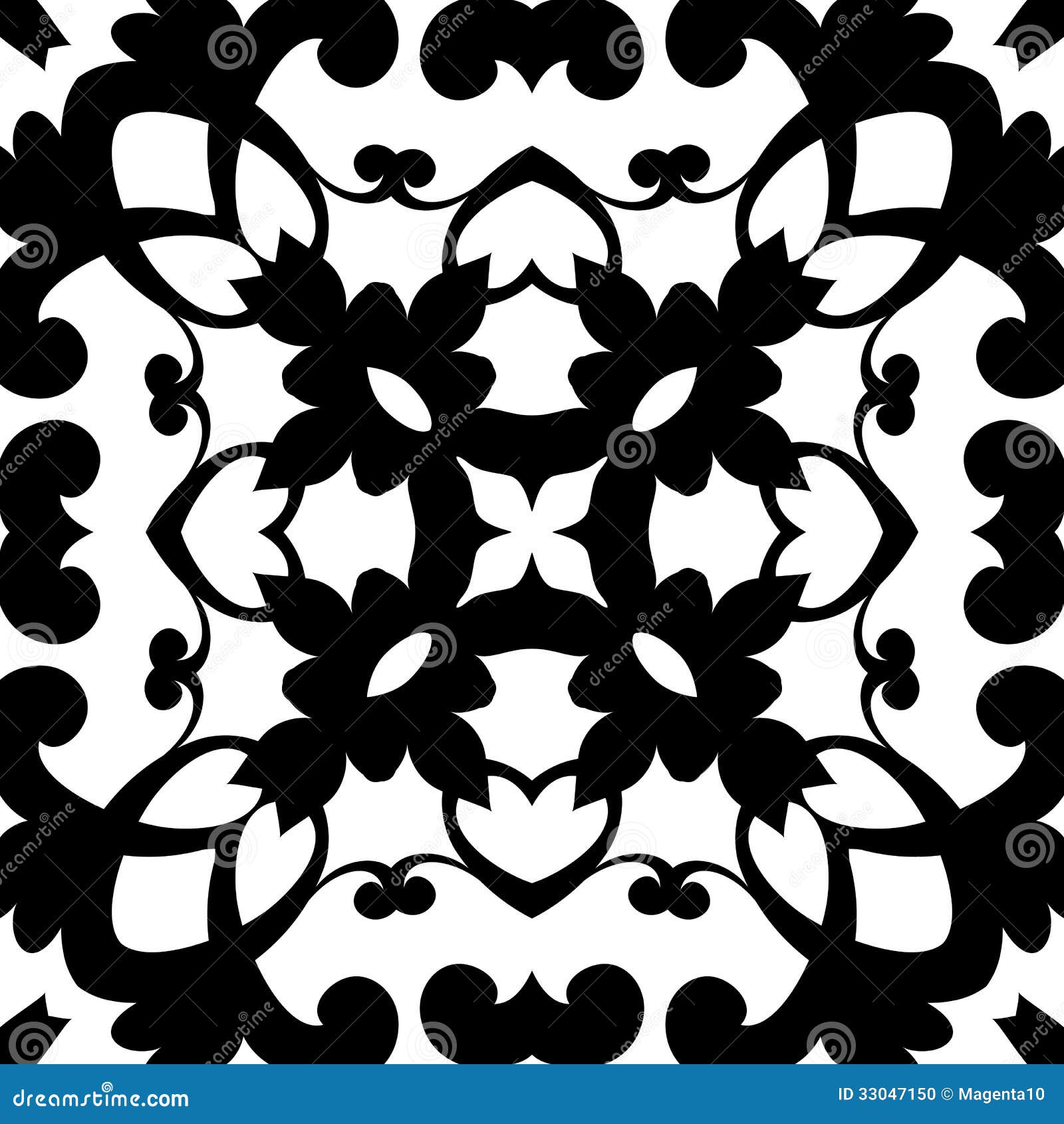 Monochrome pattern stock vector. Illustration of paper - 33047150